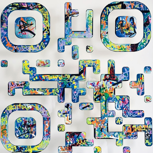 GRAFFITI QR CODE louer une œuvre sur Art2All